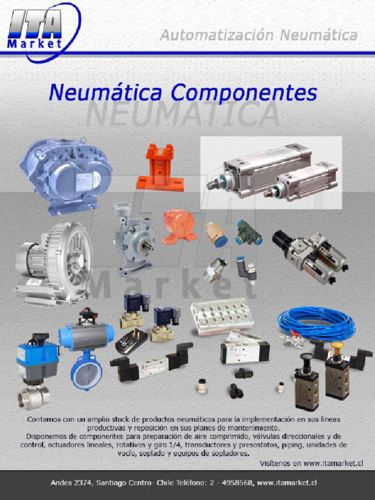 Listado Productos Neumatica 2022 | PDF | Presión | Motores
