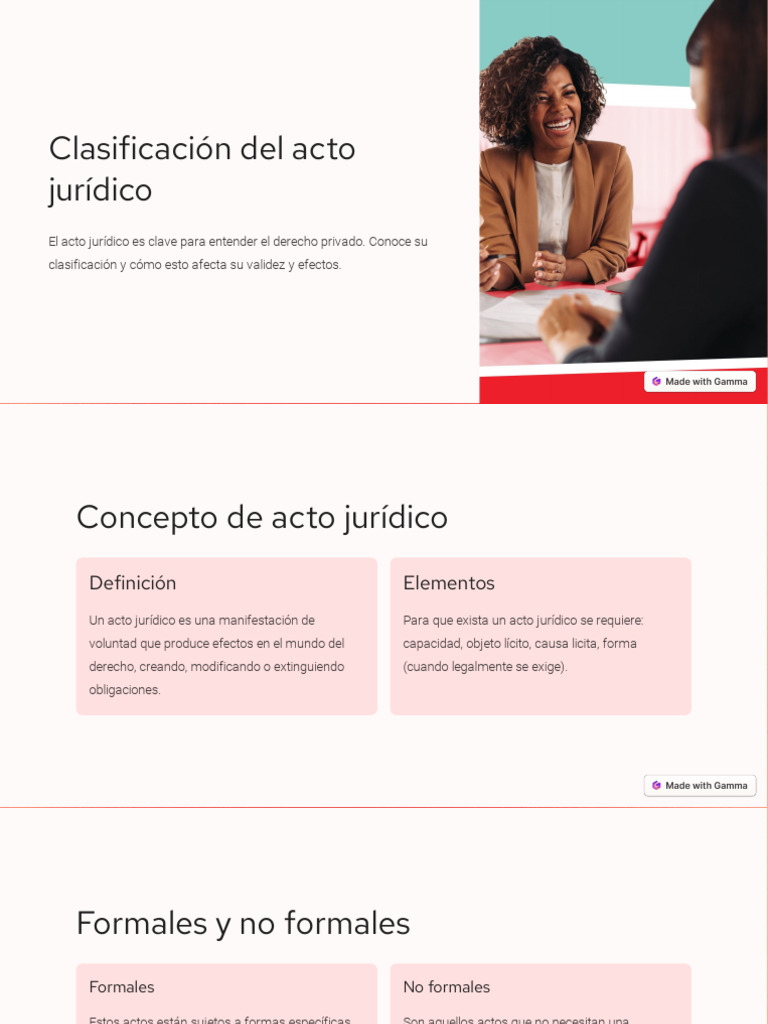 Clasificacion Del Acto Juridico | PDF | Justicia | Crimen y violencia