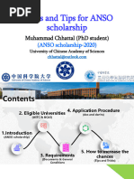 ANSO Scholarship UCAS Full Faculties List | PDF | Science & Mathematics