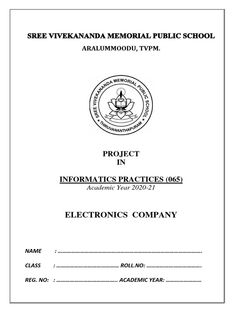 Ip Project Pdf Python Programming Language Source Code