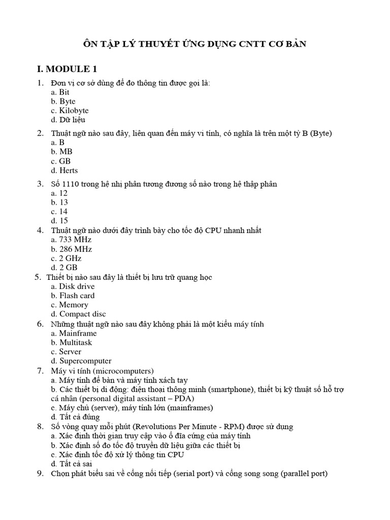 Module 1 English b1 | PDF