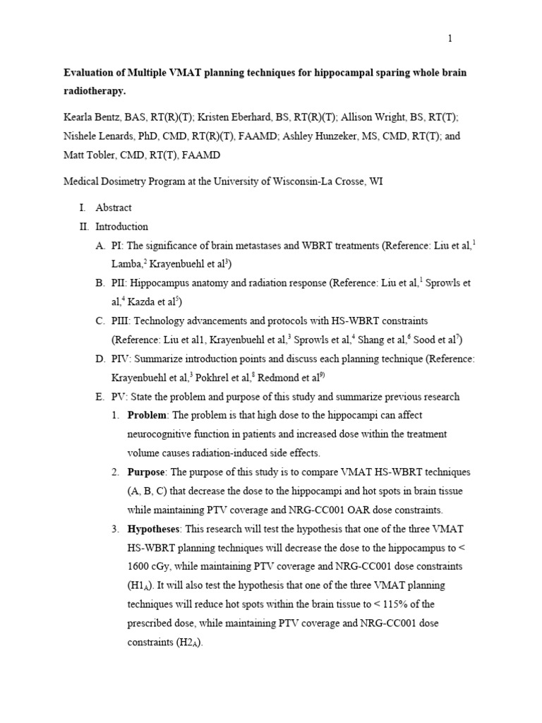 Outline Section IV | PDF | Radiation Therapy | Absorbed Dose