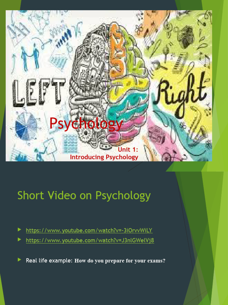 Introduction To Psychology | PDF | Psychology | Causality