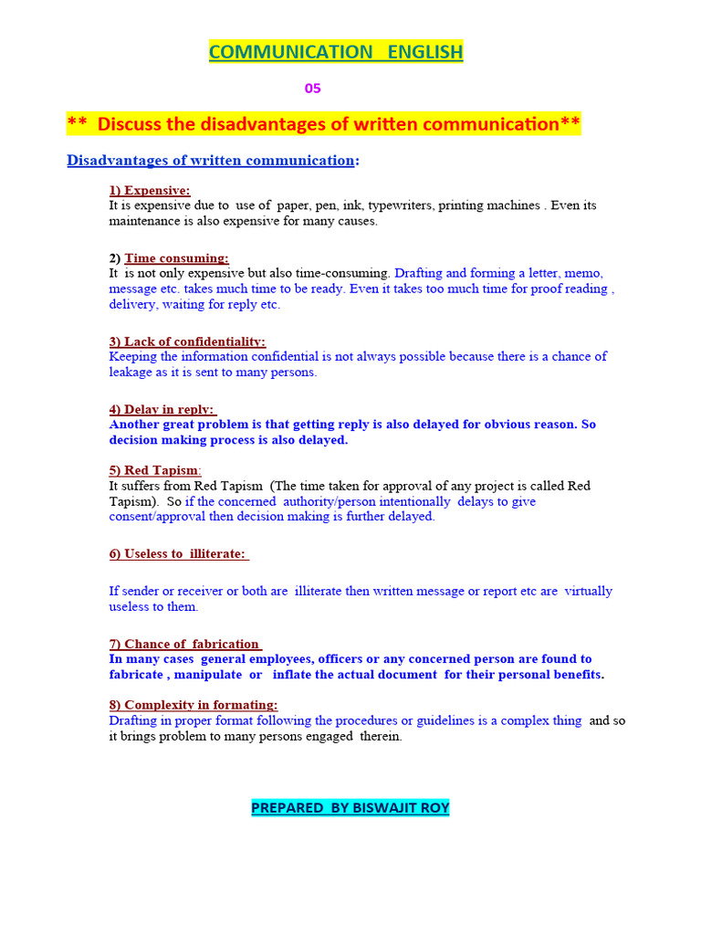 04 Communication ENGLISH | PDF