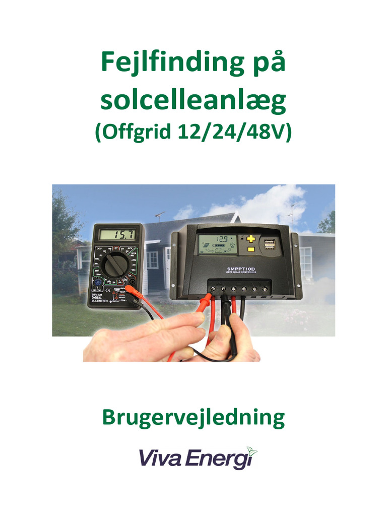 Fejlfinding På Solcelleanlaeg - Viva Energi | PDF