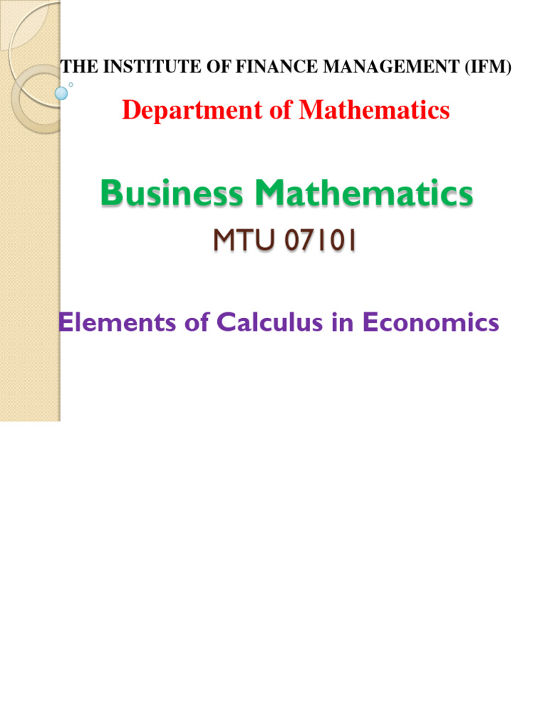Calculus | PDF | Calculus | Integral