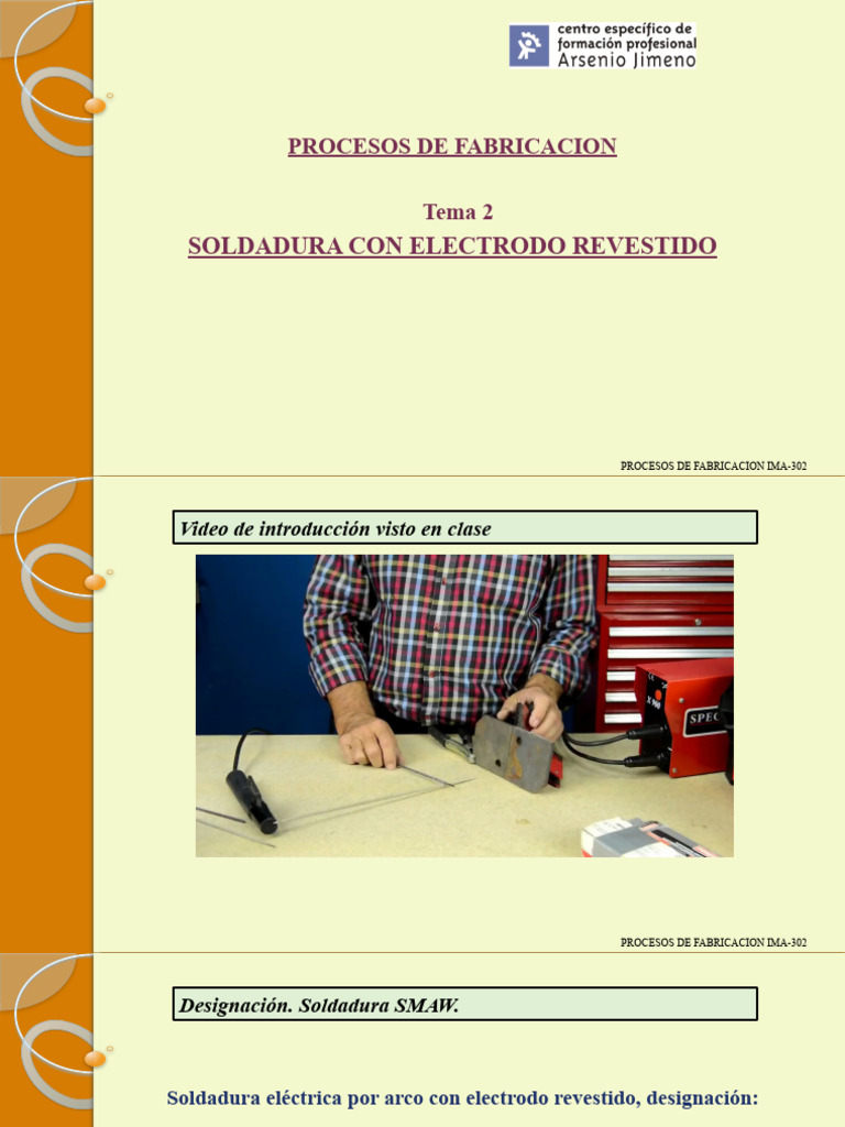 Soldadura con Electrodo Revestido: Proceso y Aplicaciones | PDF ...