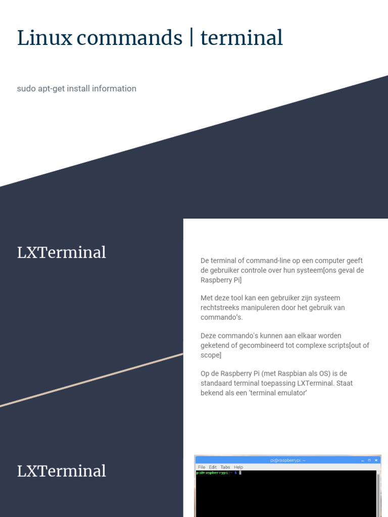 Linux Commands - Terminal | PDF Linux Commands - Terminal | PDF