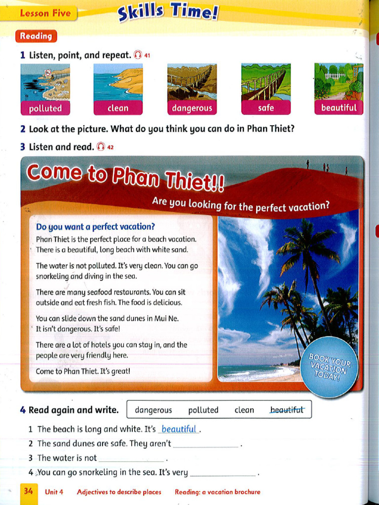 Family and Friends Grade 4 Student Book - Lesson 5 | PDF