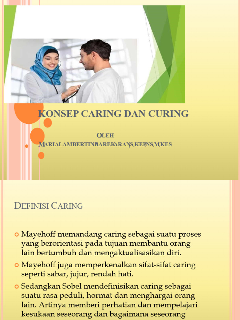 Konsep Caring Dan Curing - Mlba | PDF