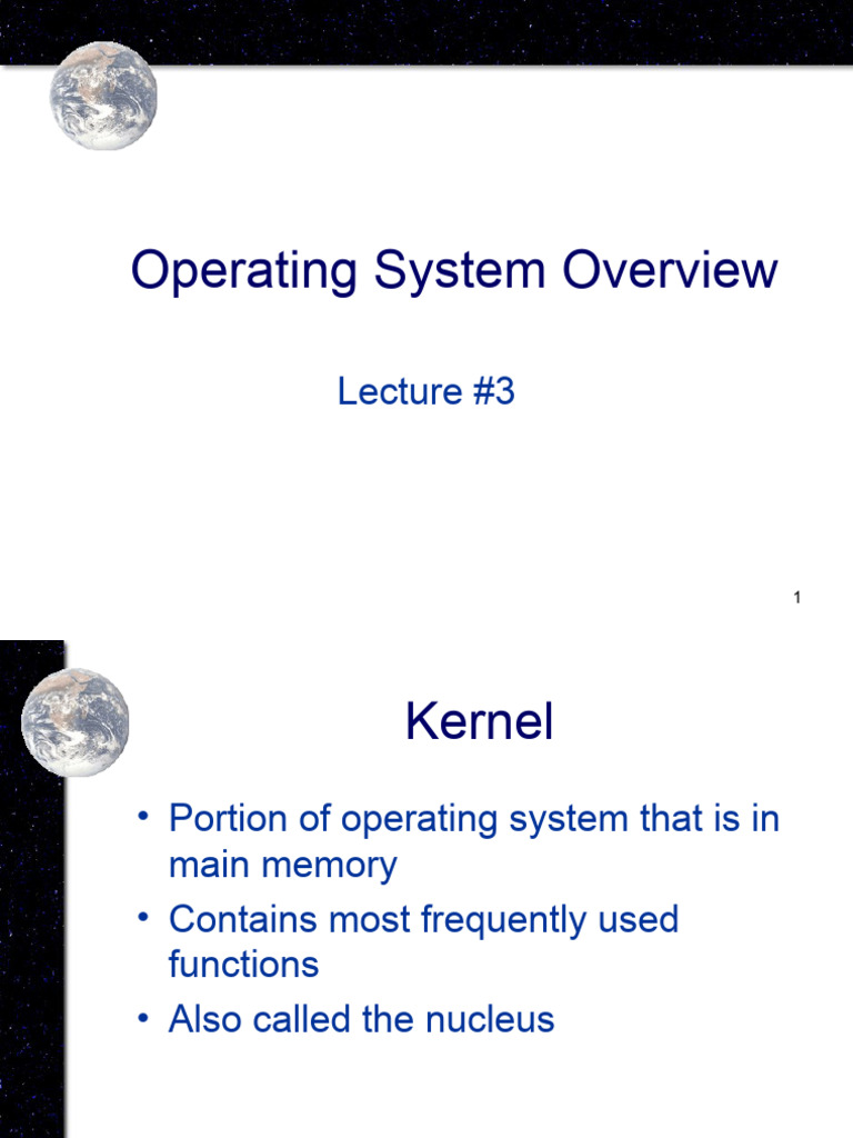 Lec#4 R | PDF | Process (Computing) | Operating System