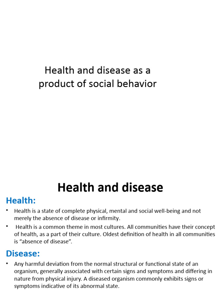 Unit 5 C.H.S Part 2 | PDF | Health Equity | Poverty