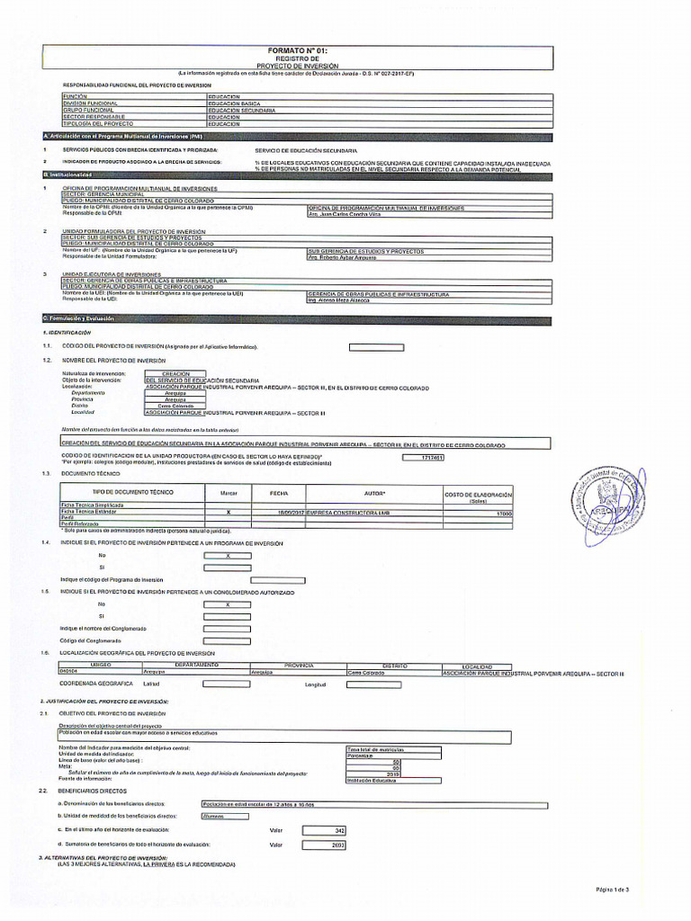 3.0 Formato #1 | PDF