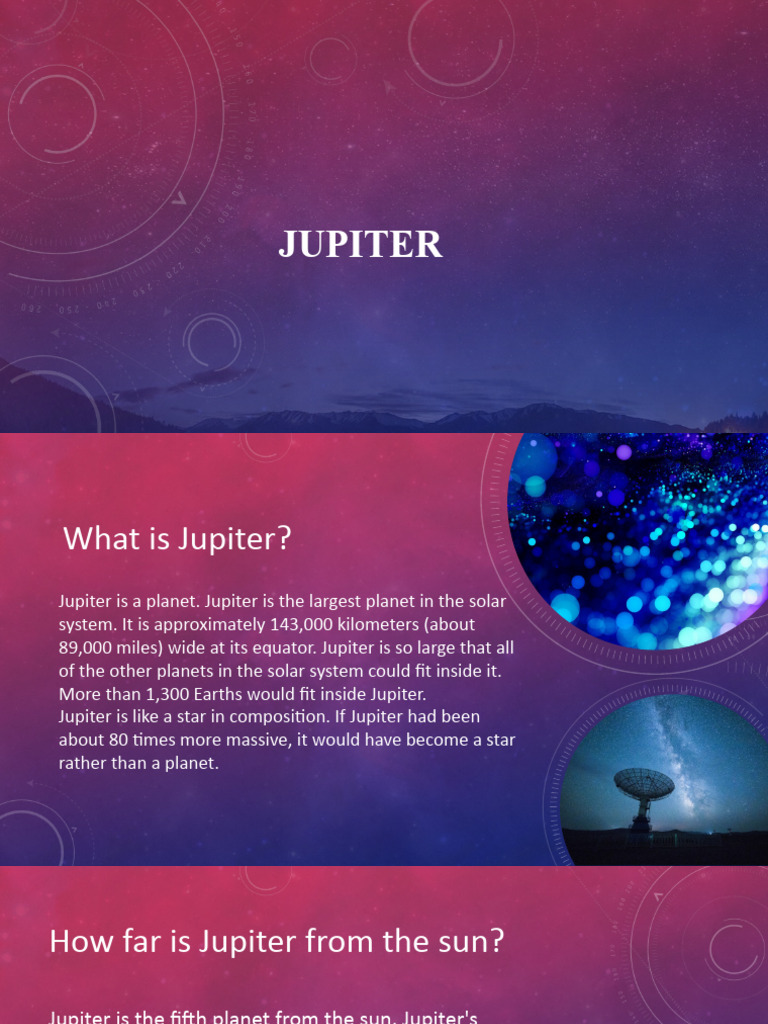 Jupiter | PDF | Jupiter | Planets