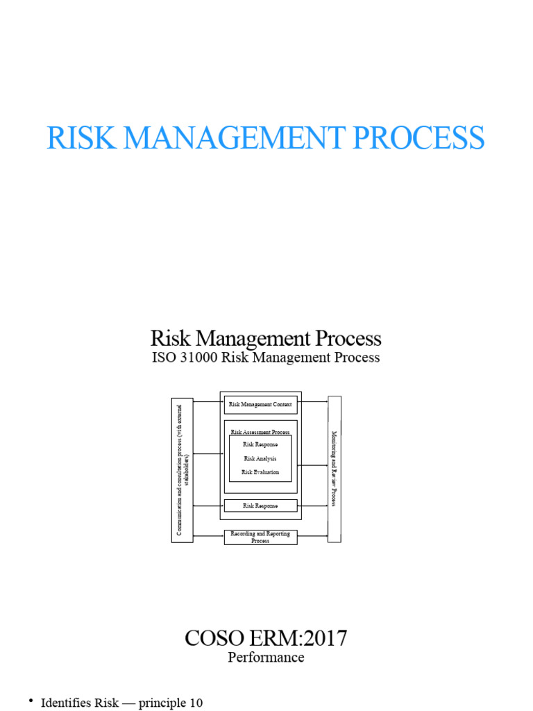 Riskmanagement Process | PDF | Risk | Risk Management