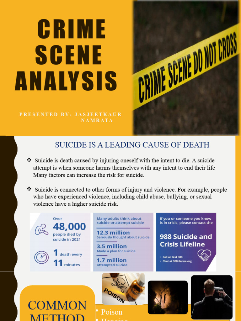 Suicide Crime Scene Analysis | PDF | Suicide | Autopsy