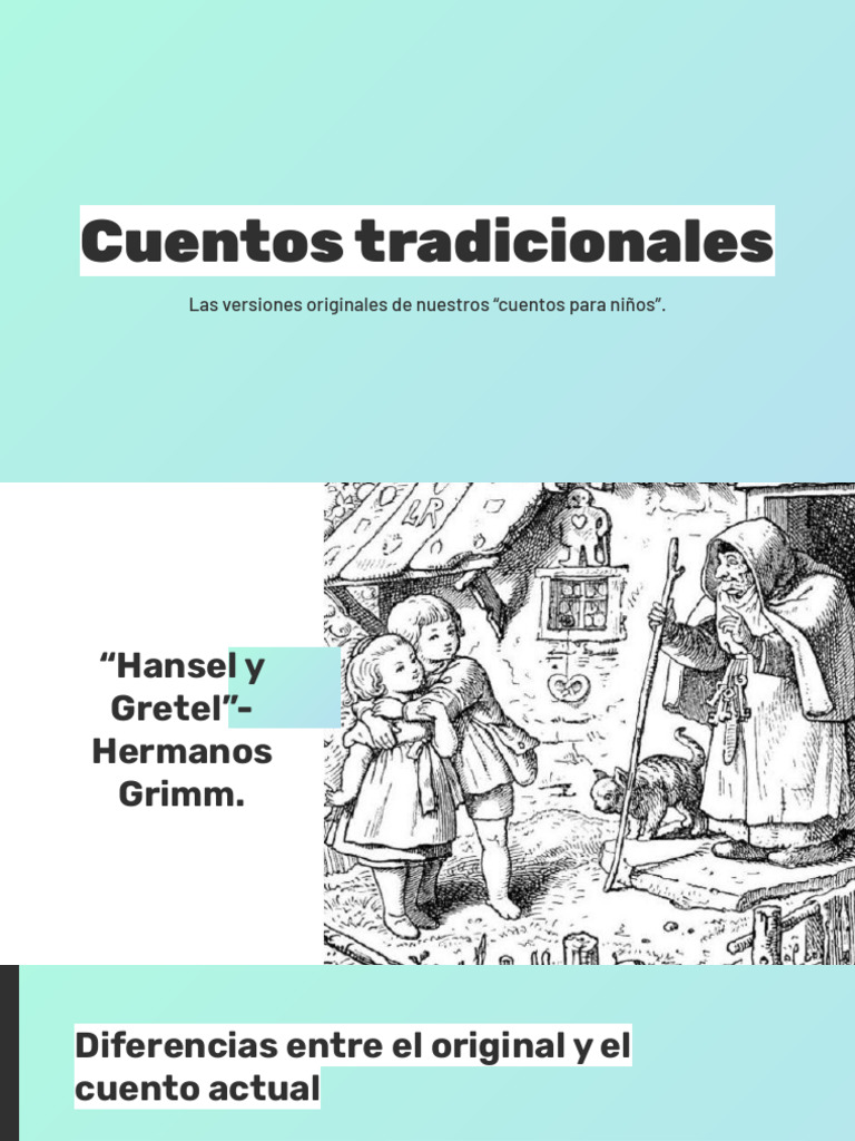 Cuentos Tradicionales | PDF