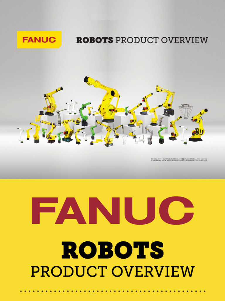 Fanuc Robots Product Line Brochure | PDF | Field Of View | Robot