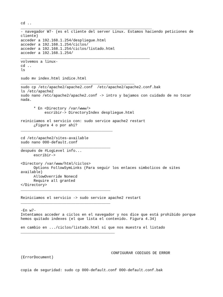 Despliegue de Aplicaciones Web | PDF | HTML | Red mundial Despliegue de Aplicaciones Web | PDF | HTML | Red mundial