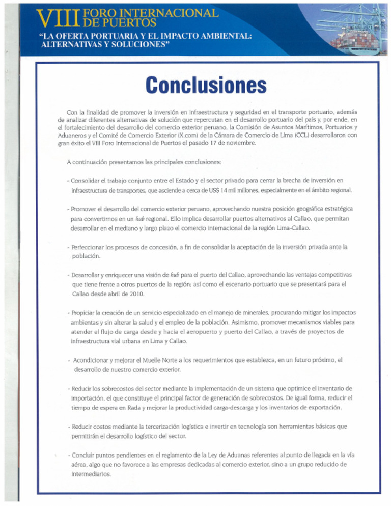 CONCLUSIONES | PDF