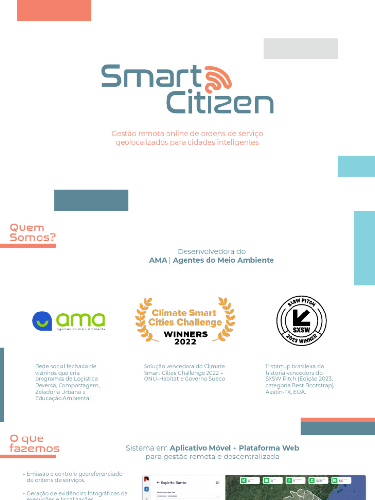 Smart-Citizen_Apresentação | PDF