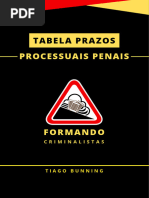 Tabela de Prazos de Recursos No CPP | PDF | Procedimento criminal | Esfera pública