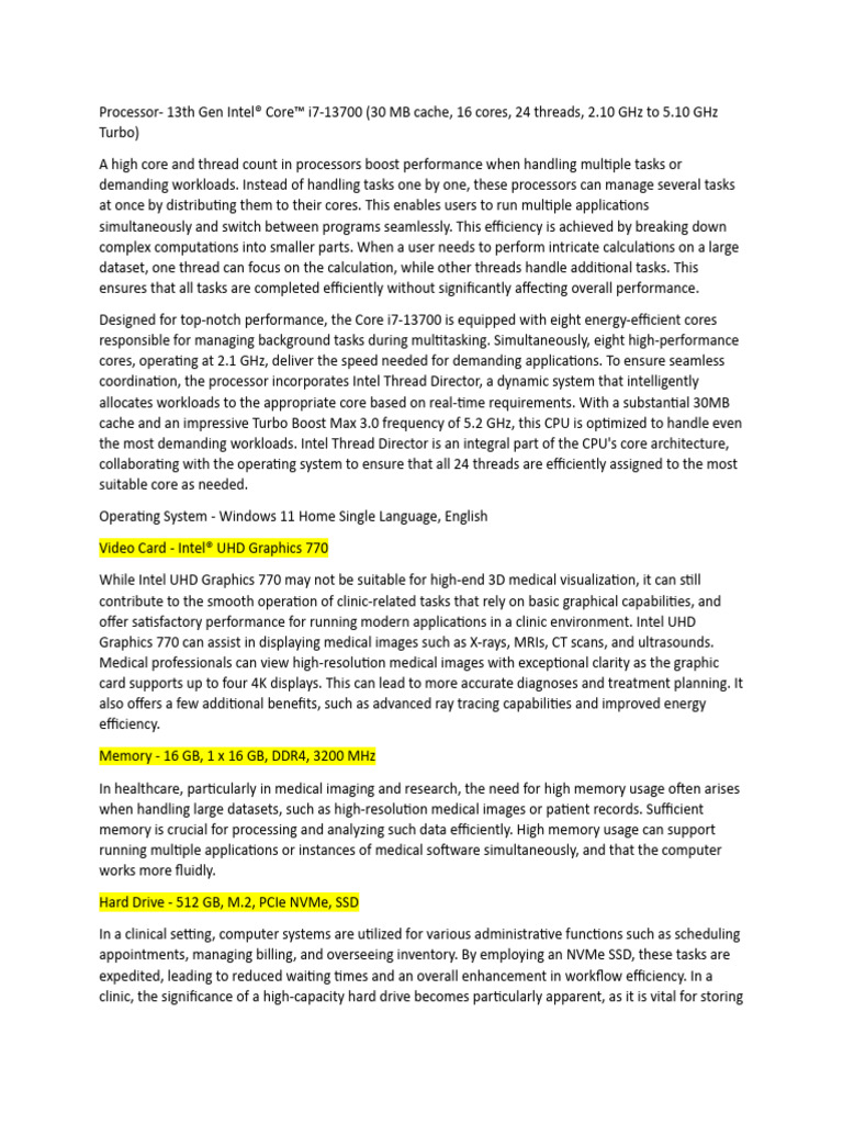 Asgm Csa | PDF | Multi Core Processor | Thread (Computing)