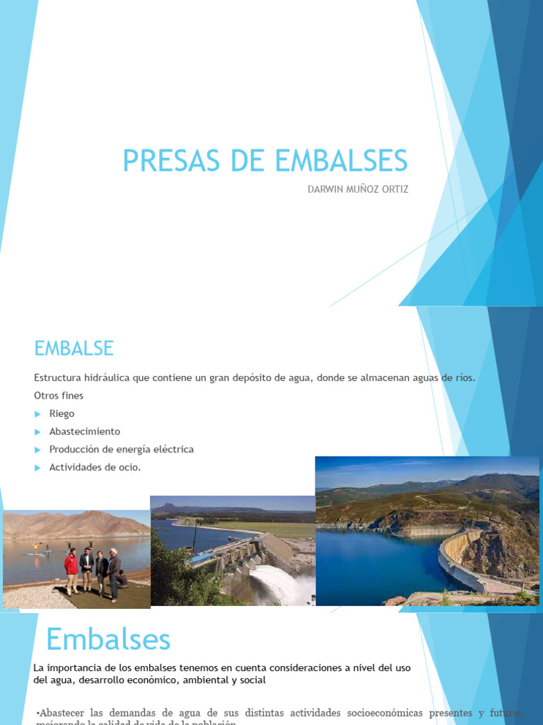 4 Presas de Embalses | PDF | Represa | Reservorio