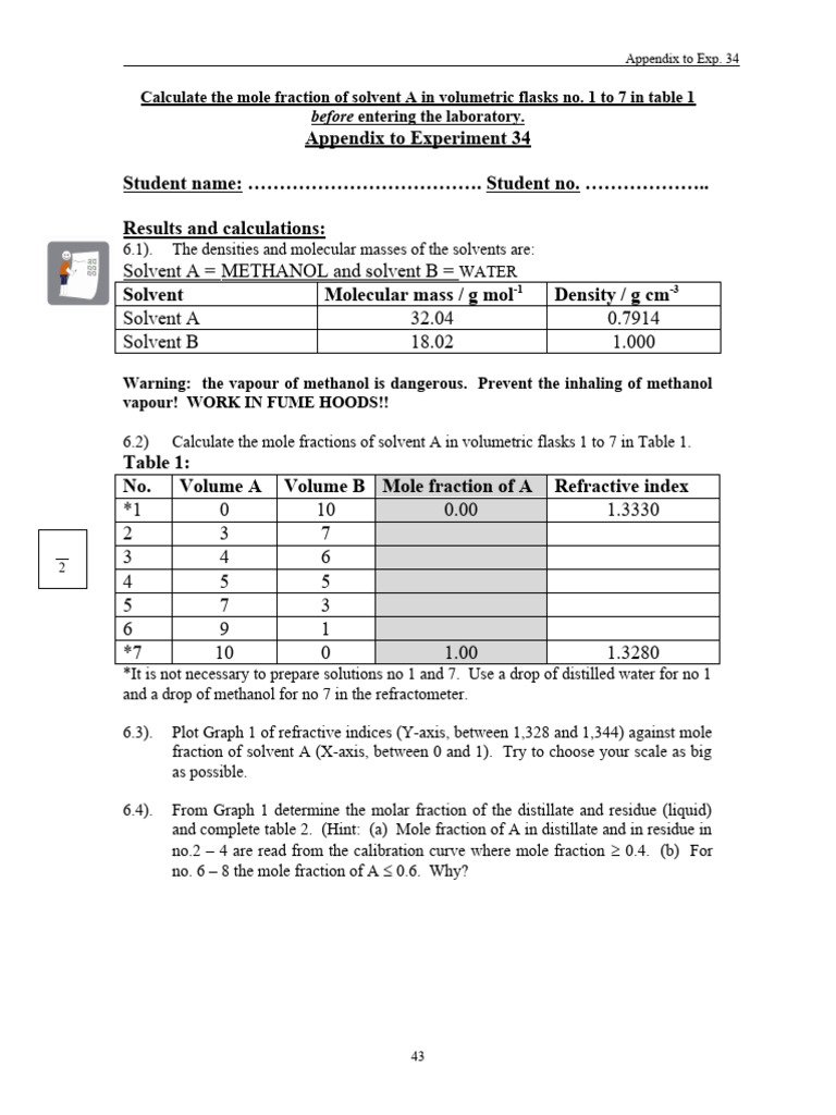 App 34 | PDF | Distillation | Solvent