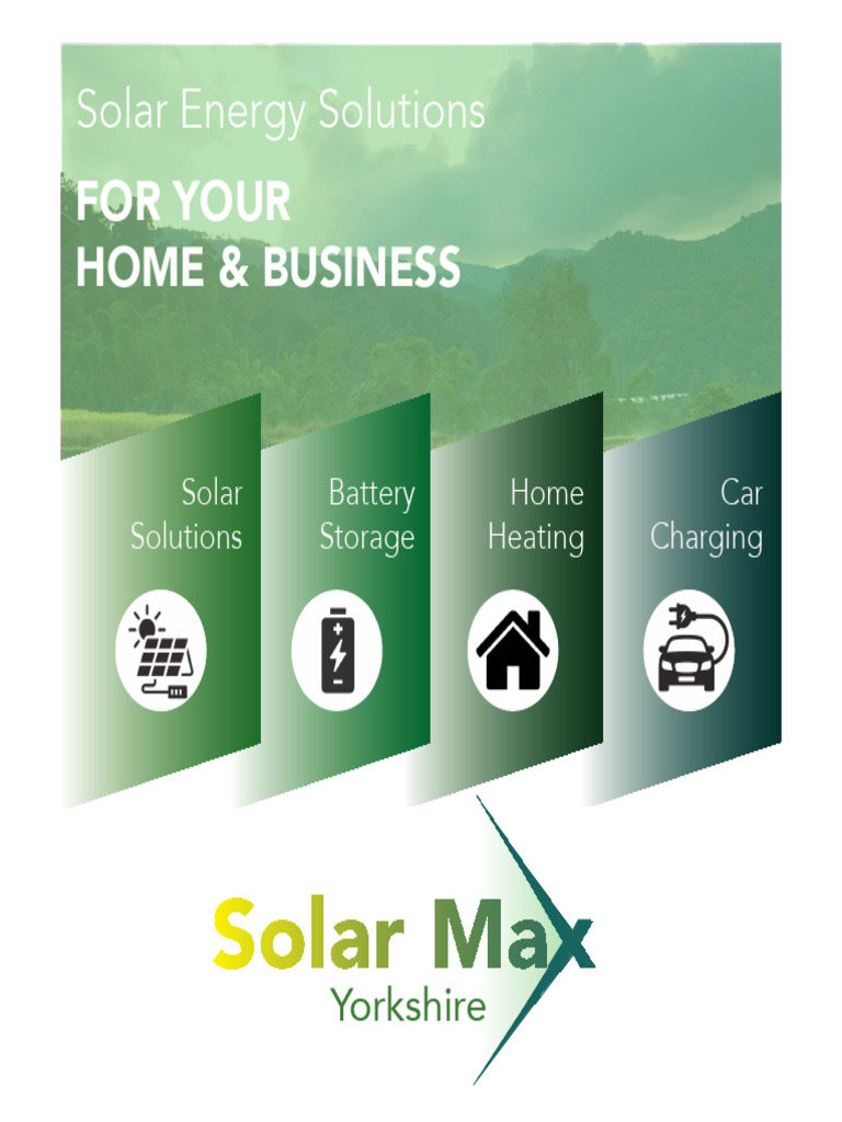 SolarMax Brochure | PDF | Solar Energy | Photovoltaic System