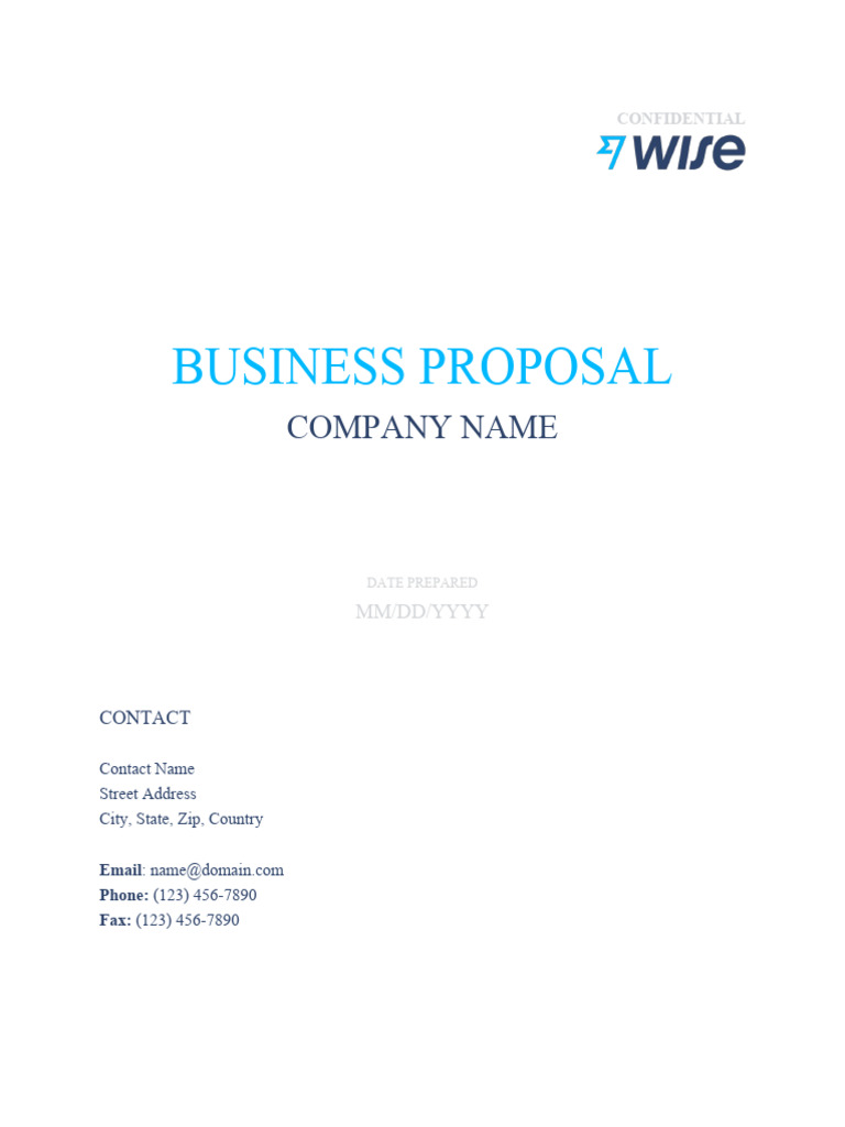 Business Proposal Overview and Strategy | PDF | Target Audience ...