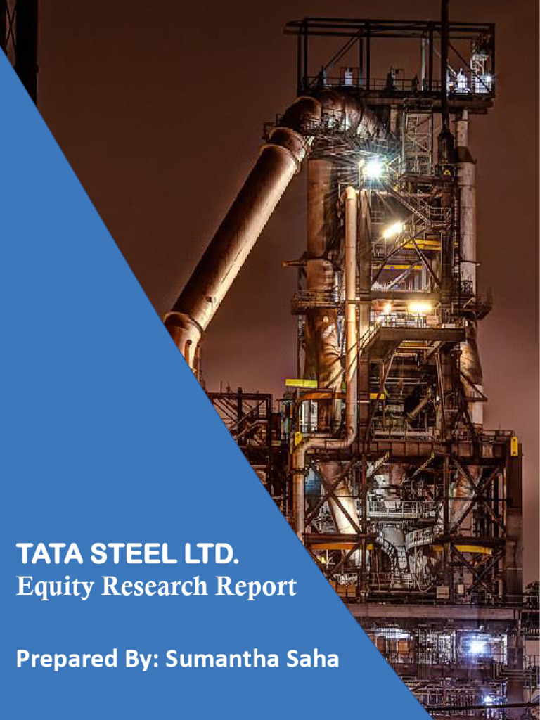 Tata Steel - Equity Research Report | PDF | Business | Economies