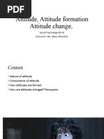 Hovland-Yale Model: Persuasion Factors | PDF | Persuasion | Attitude ...
