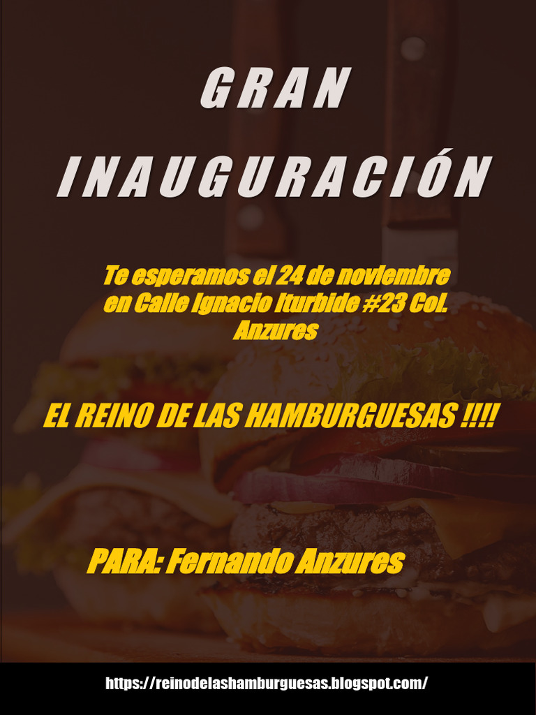 Invitación Inauguración | PDF