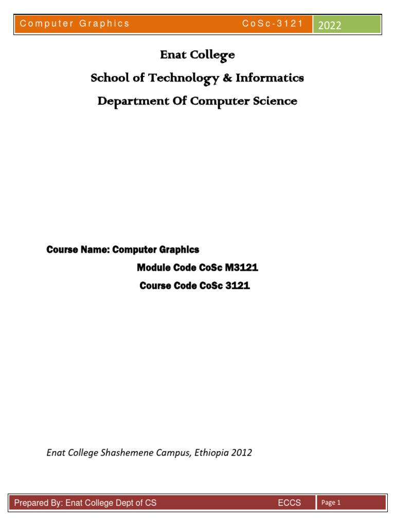 Overview of Computer Graphics Types | PDF | Computer Graphics | Random ...
