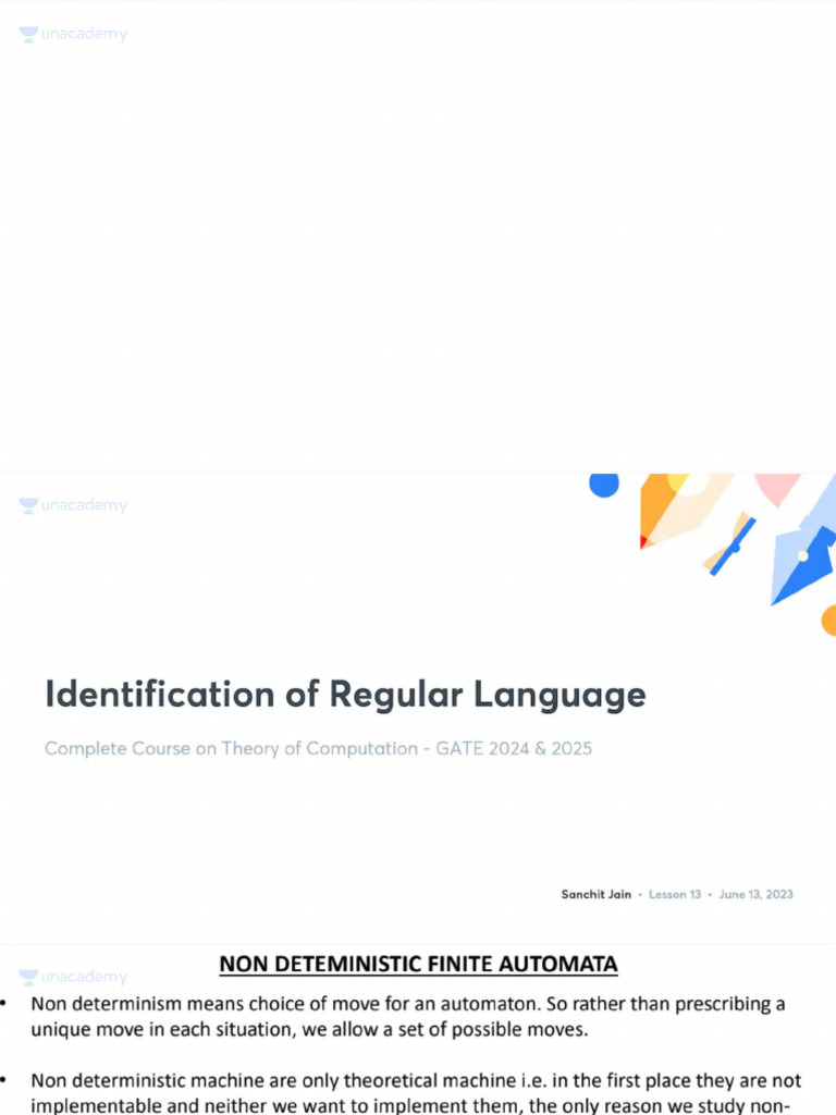 Identification of Regular Language With Anno | PDF