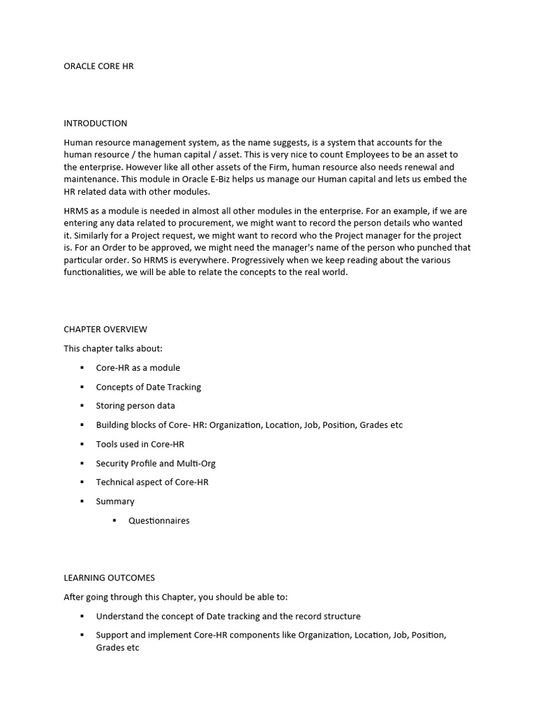 Oracle Core HR | PDF | Cost Of Living | Salary