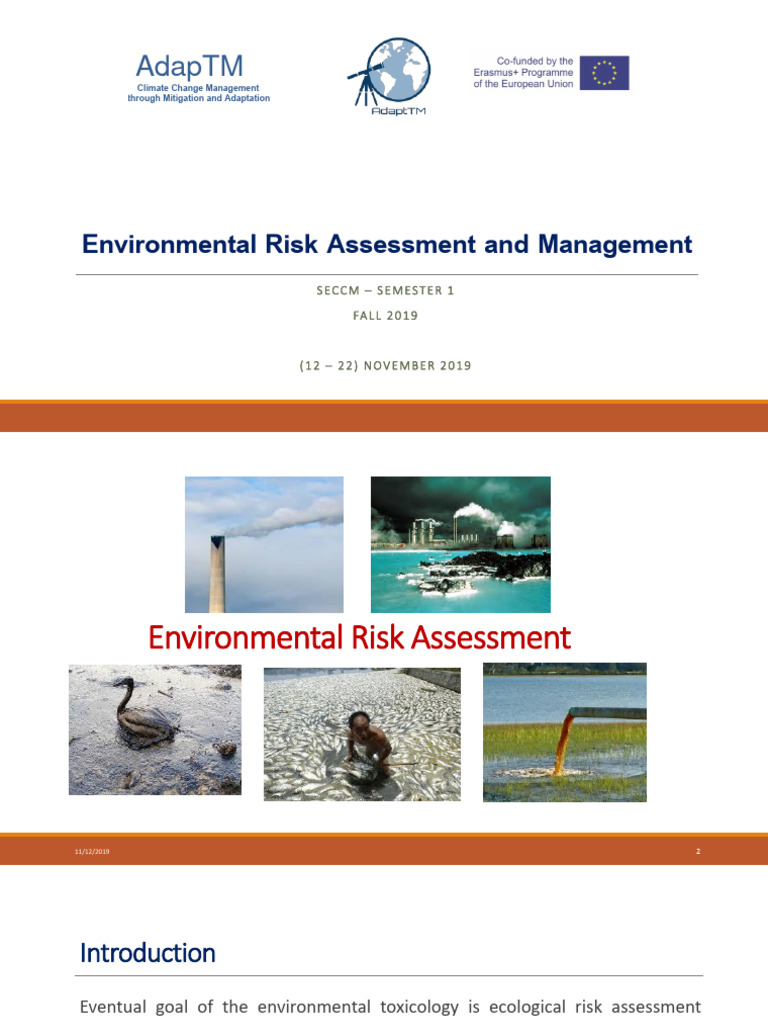 Ecological Risk Assessment Guide | PDF | Risk Assessment | Risk