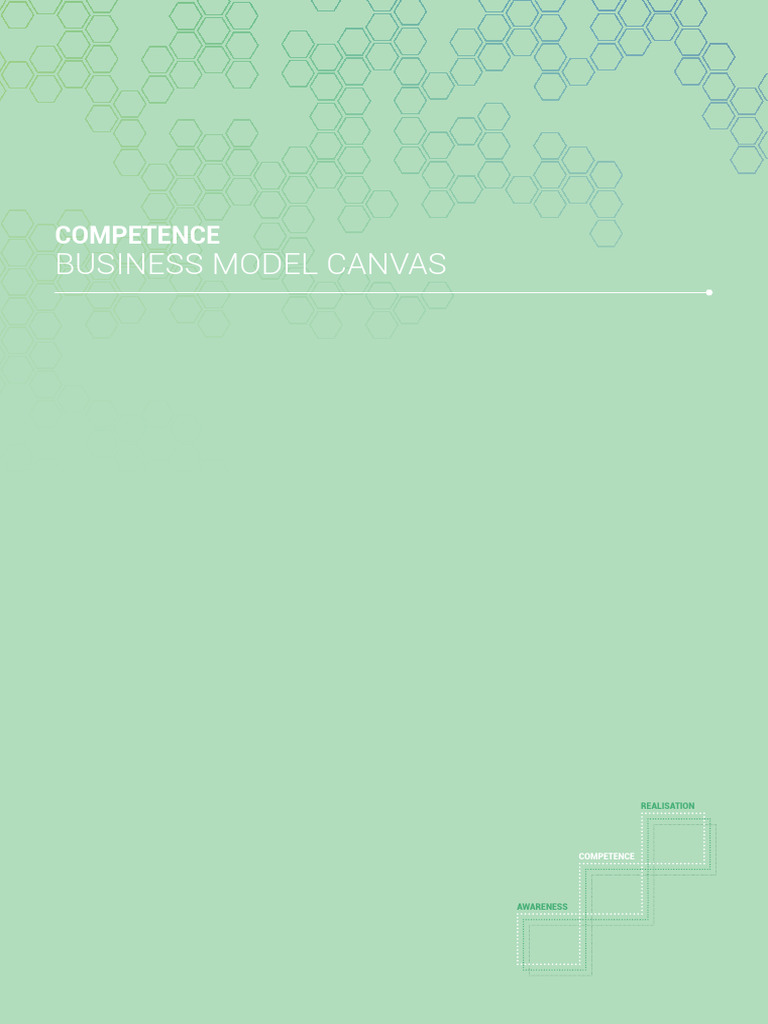 Competence BUSINESS MODEL CANVAS | PDF | Business Model | Market ...