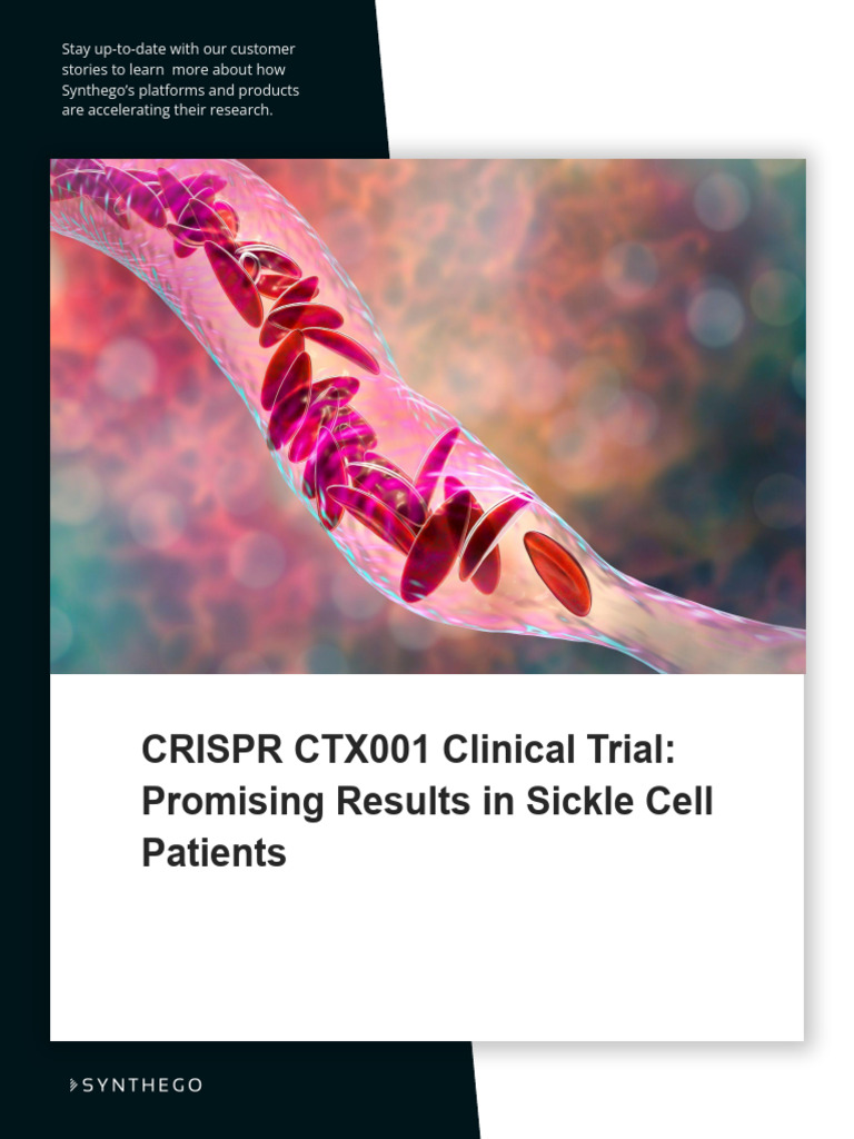 CRISPR CTX001 Clinical Trial: Promising Results in Sickle Cell Patients ...
