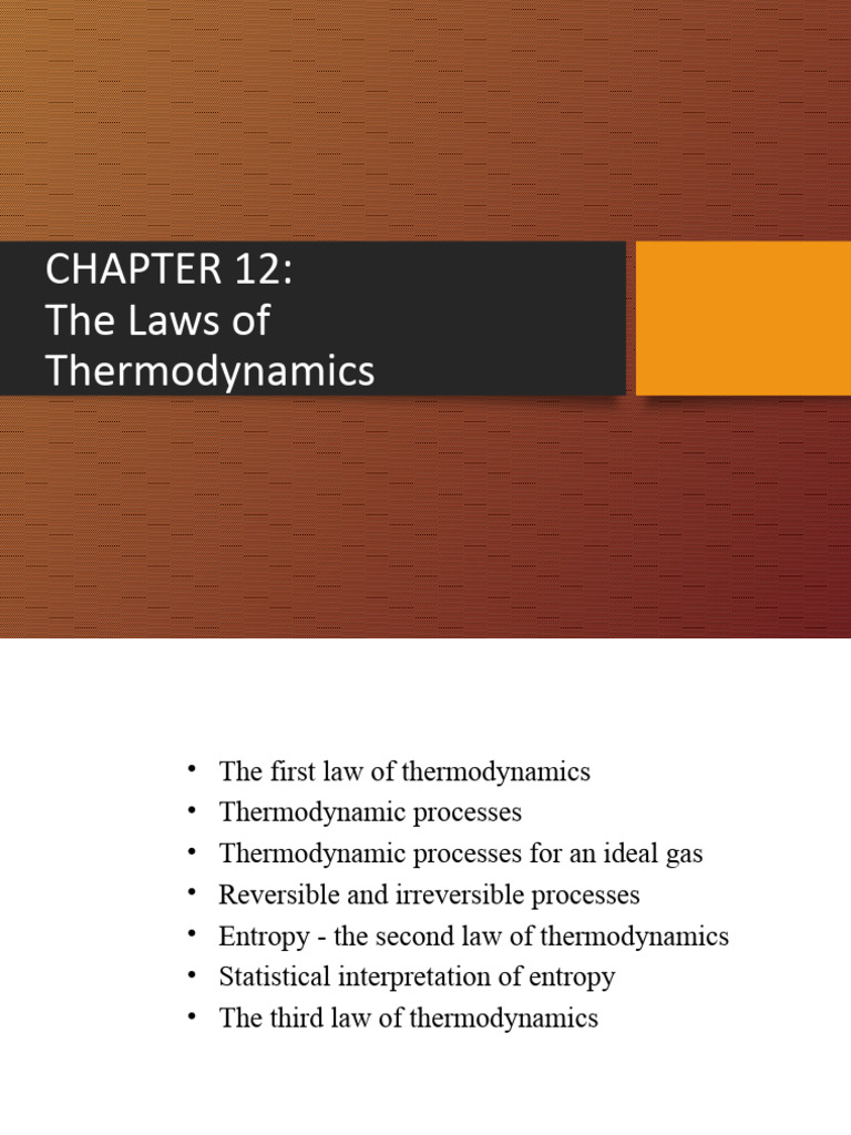 Lecture Note 12 | PDF | Entropy | Heat