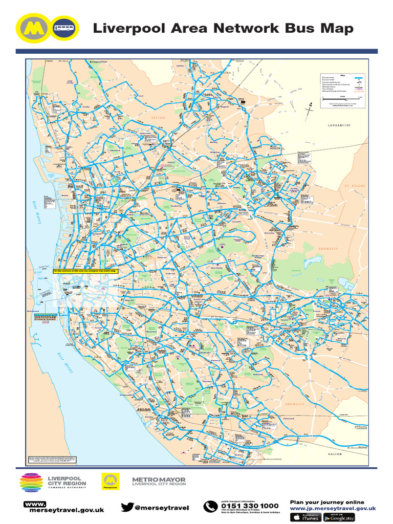 Liverpool Public Transport Map | PDF Liverpool Public Transport Map | PDF