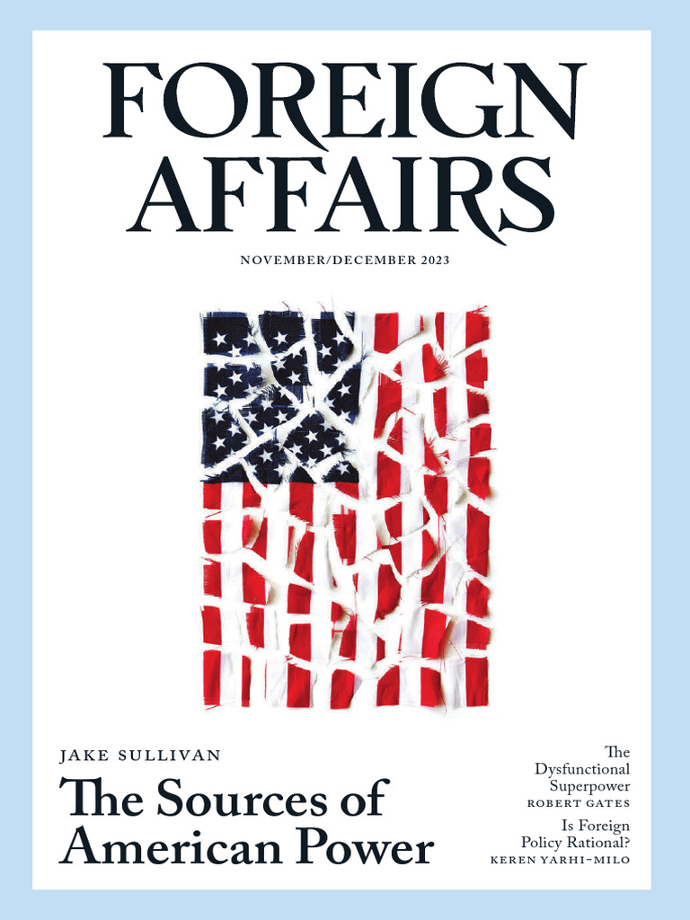 Foreign Affairs Magazine. Nov-Dec 2023 | PDF | The United States ...