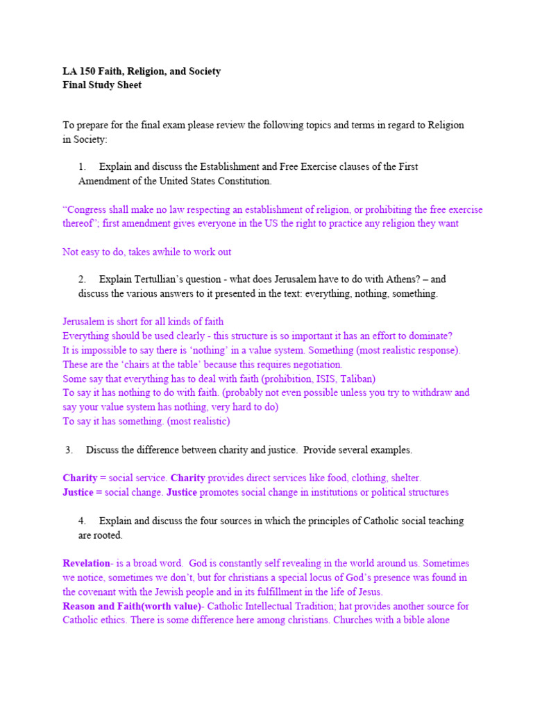 Frs Final 2 | PDF | Catholic Social Teaching | Common Good