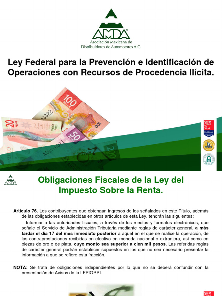 Amda PLD 210531 | PDF | Outsourcing | Lavado de dinero