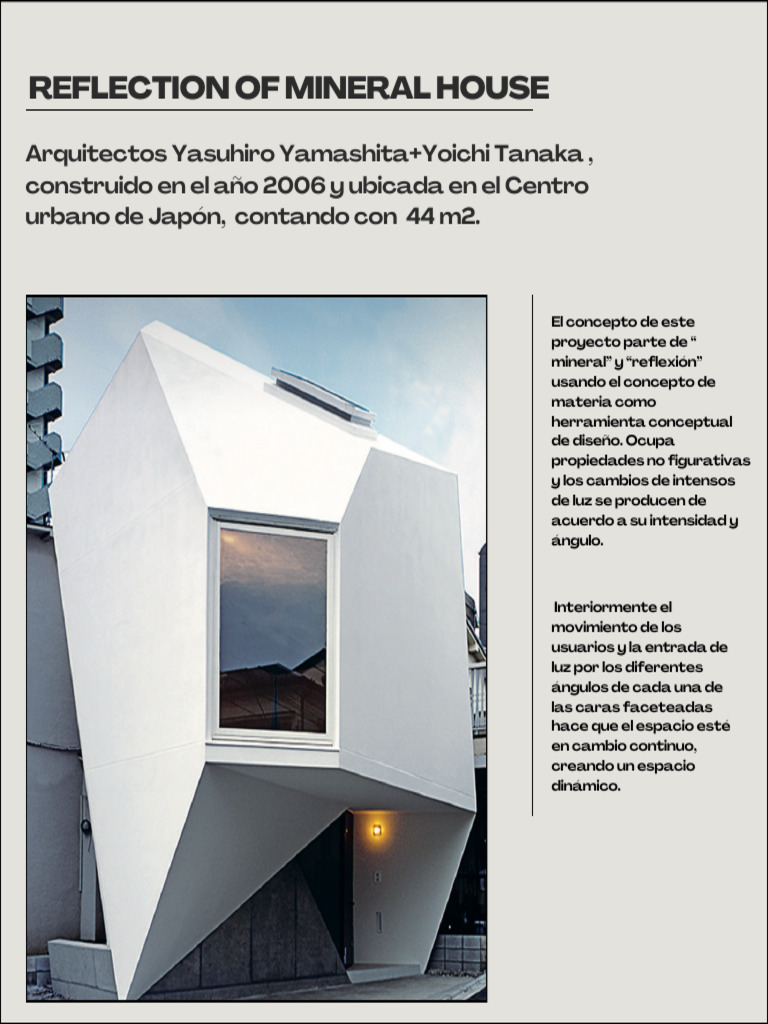 Reflection of Mineral House | PDF