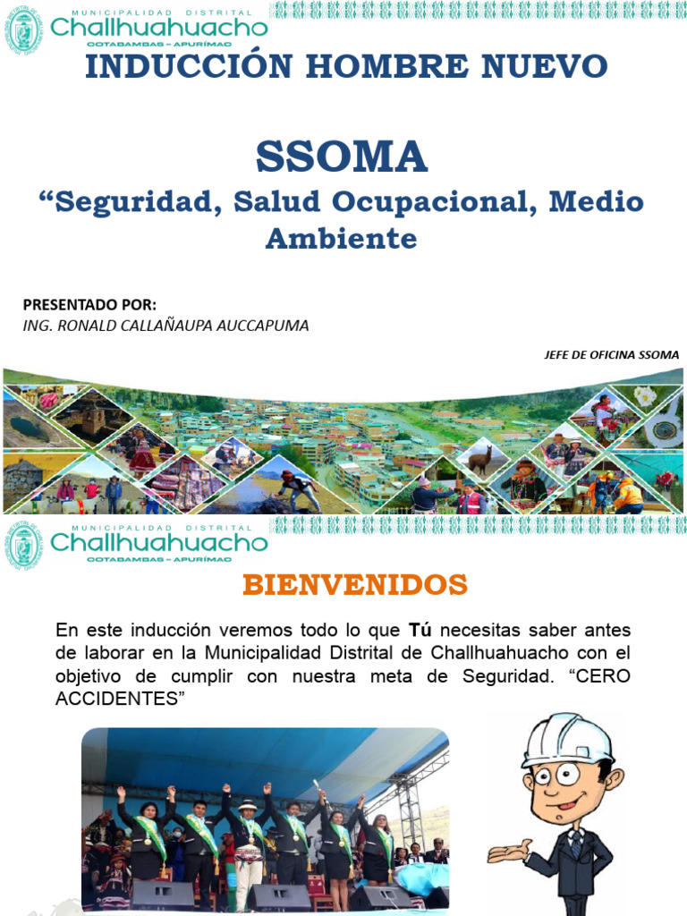 Induccion General Hombre Nuevo 2023 SSOMA - MDCH Ver002 | PDF | Valores ...