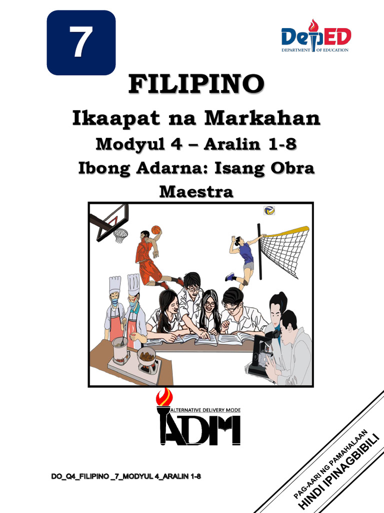 Filipino Grade7 QTR-4 2022-2023-1 | PDF