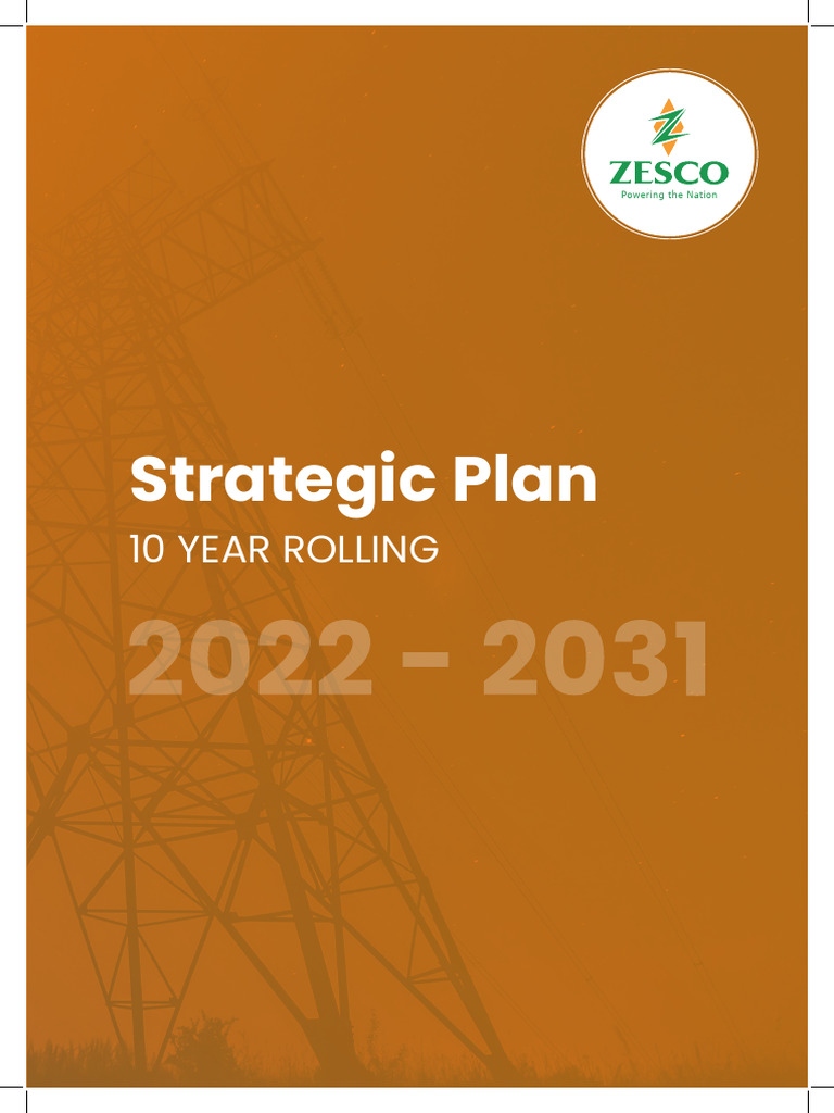 ZESCO Strategic Plan | PDF | Renewable Energy | Hydroelectricity