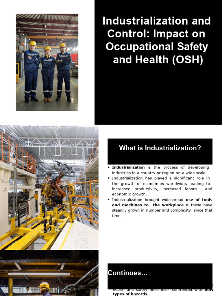 Industrialization and Control Impact On Occupational Safety and Health ...